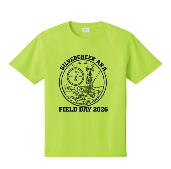 Field Day 2026 T-Shirt « Silvercreek Amateur Radio Association